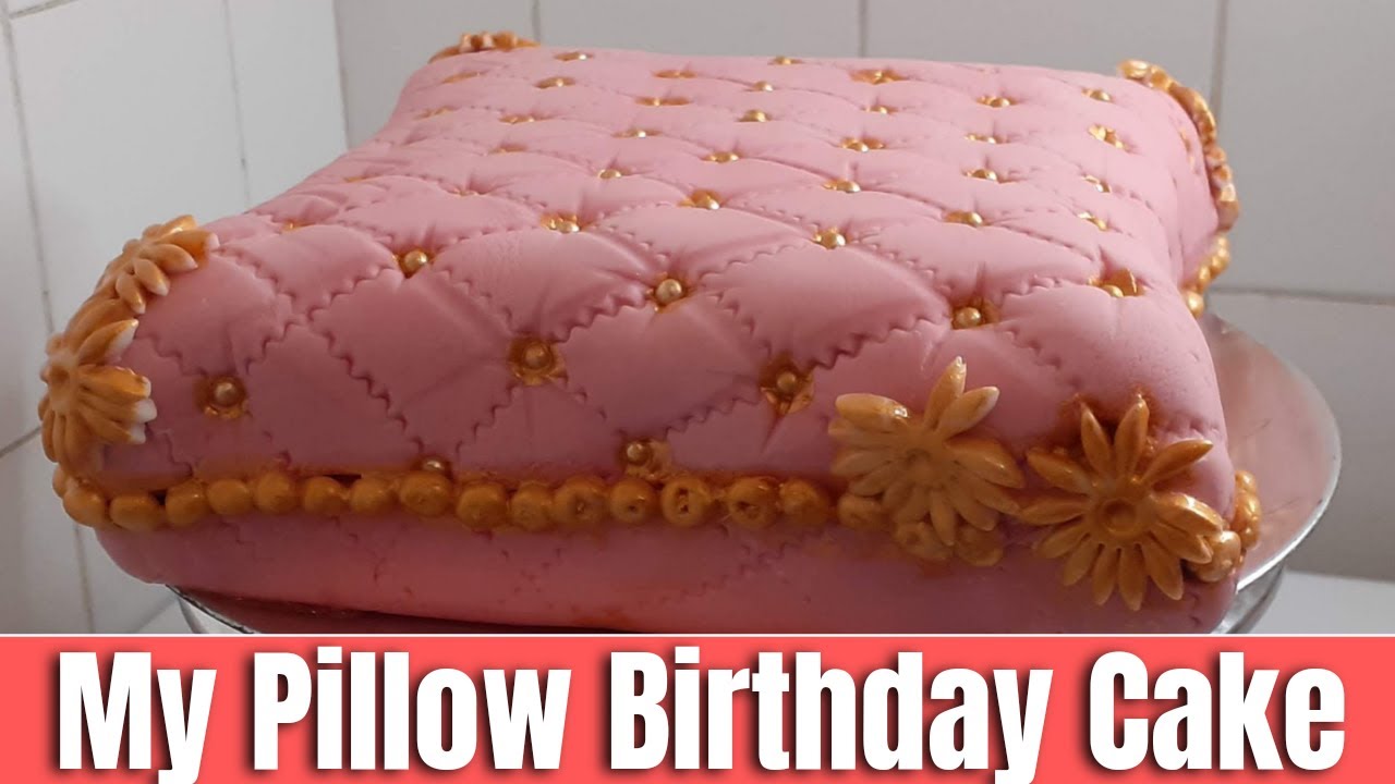 Pillow Birthday Chocolate Cake - Best of Chocolate